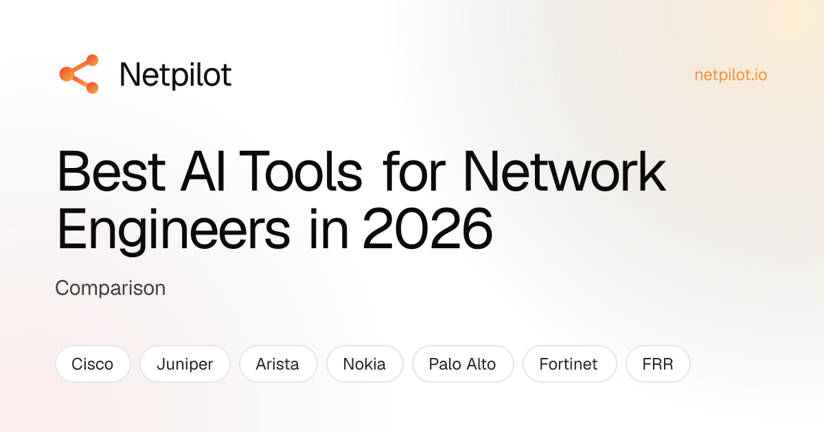 Best AI Tools for Network Engineers in 2026: Tier-Ranked Honest ...